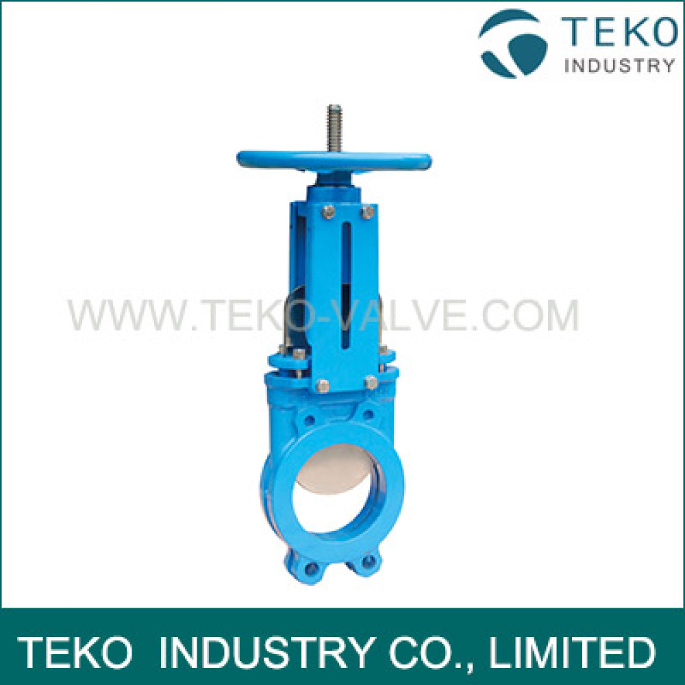 Bi-direction Shutoff Zero Leakage Wafer End Knife Gate Valve