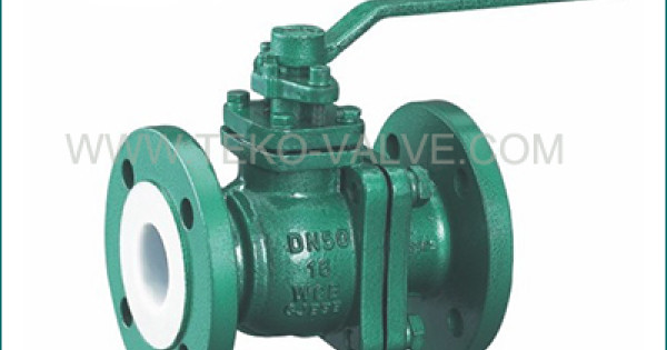 Corrosion-Resistant-PFA-PTFE-Lined-Ball-Valve-With-Floating-Ball-Design ...