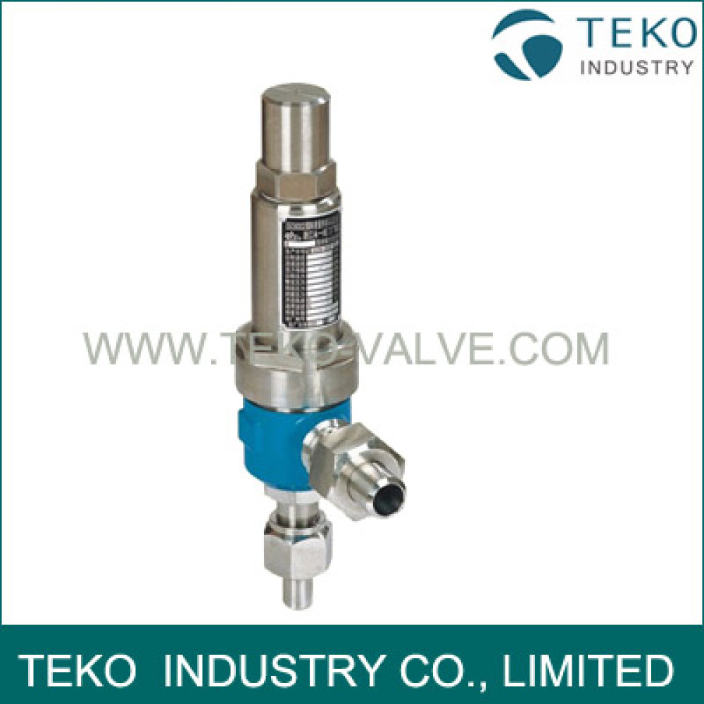High pressure safety valve