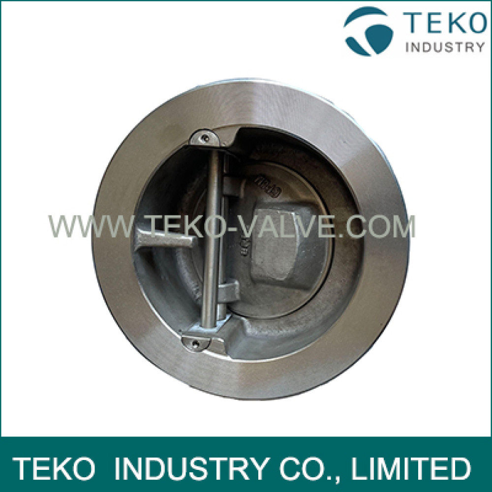 Wafer Type Swing Check Valve Quick Action Single Plate Tilting