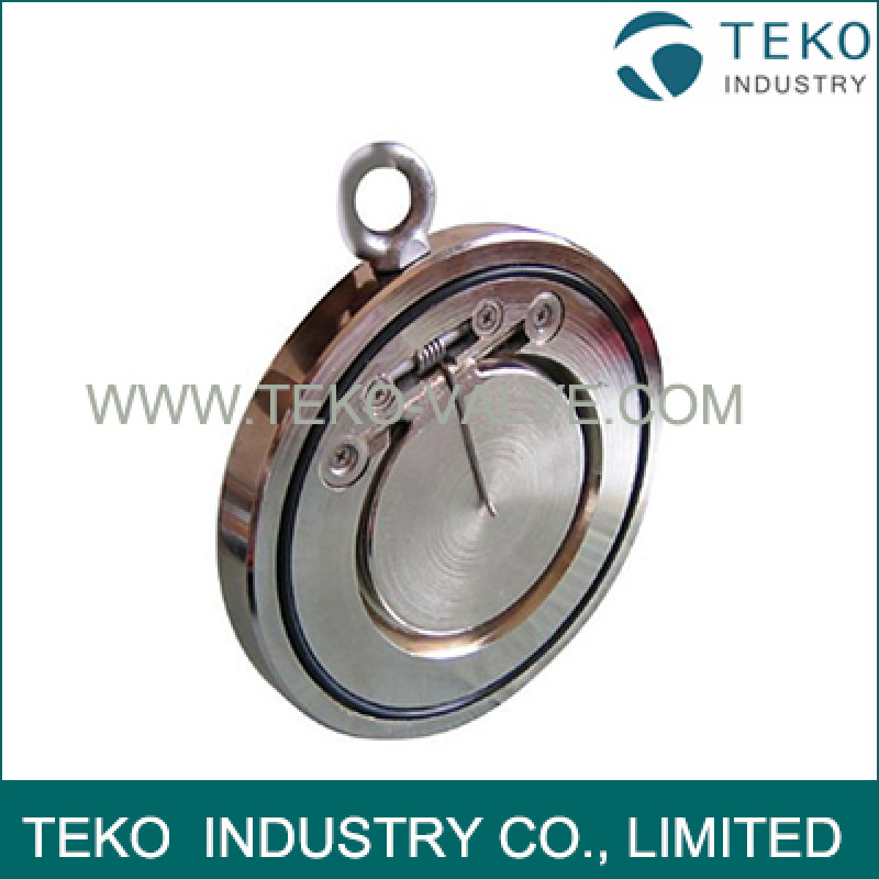 Short Length Wafer Check Valve Single Plate With Vertical Upstream ...