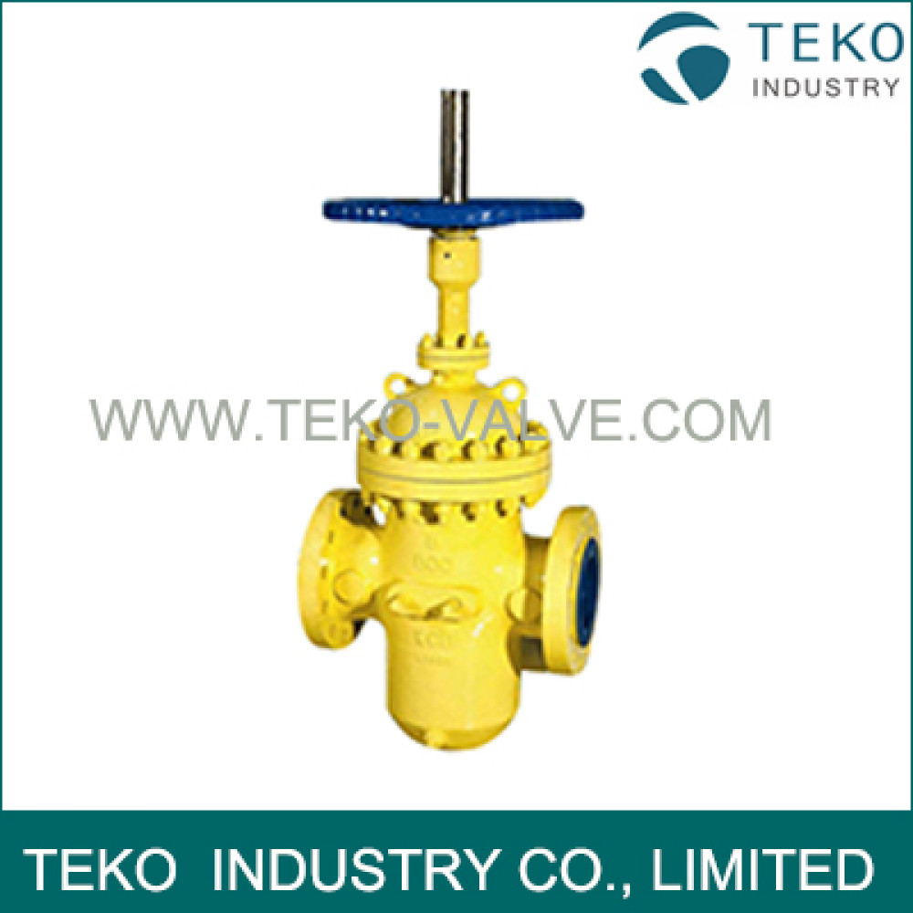 Casting Steel 6 Inch Flat Gate Valve Reliable Zero Leakage Without ...