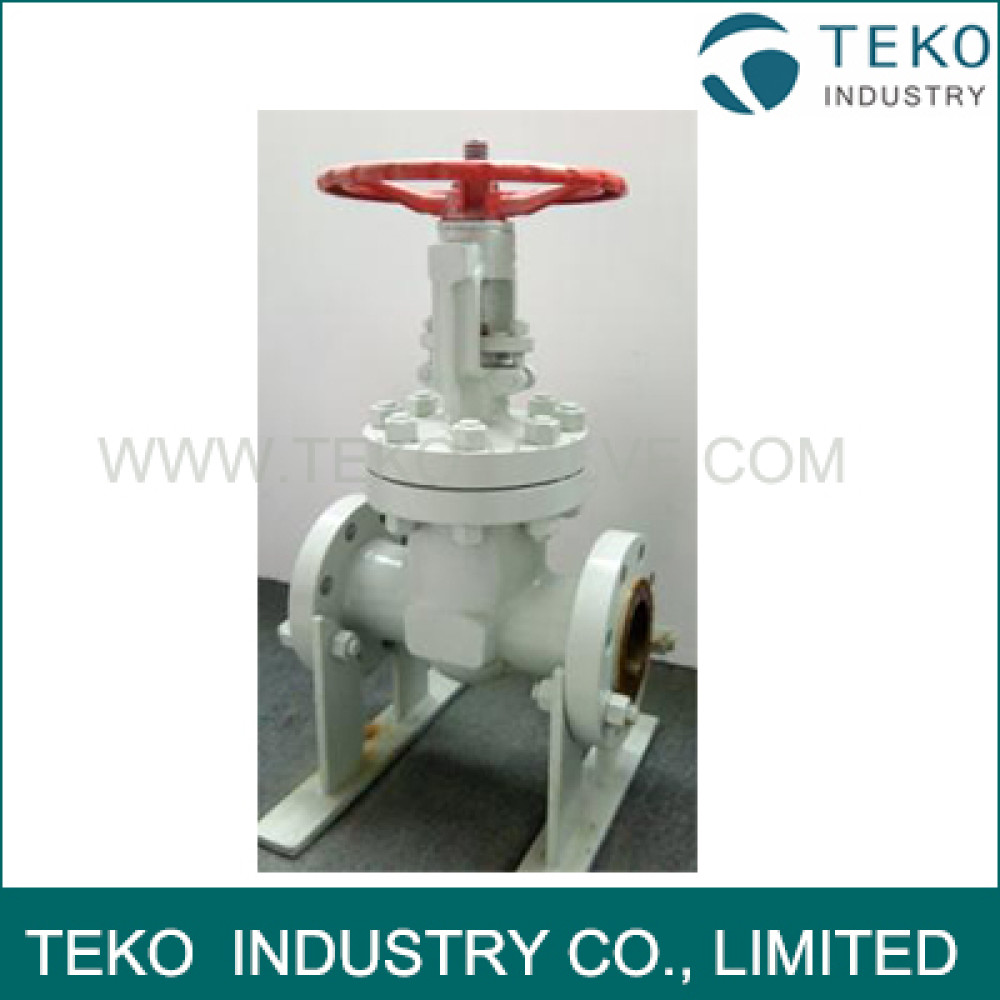 LCB LCC Material Extension Stem Wedge Gate Valve For Cryogenic Working ...